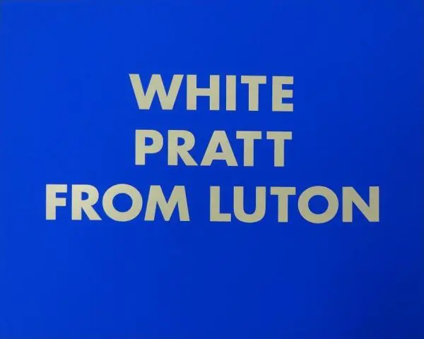 Dominic from Luton, White Pratt - Saatchi Store
