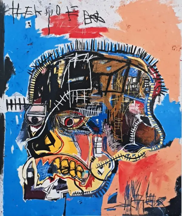 Untitled Skull by Basquiat Mini Print - Saatchi Store