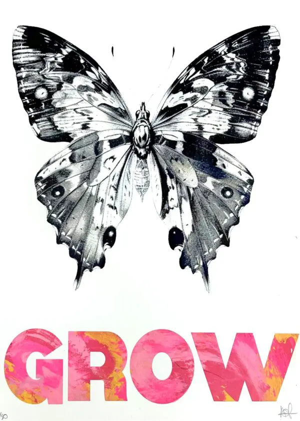 Grow (Butterfly) by Amy Gardner and Rugman - Saatchi Store Exclusive ...