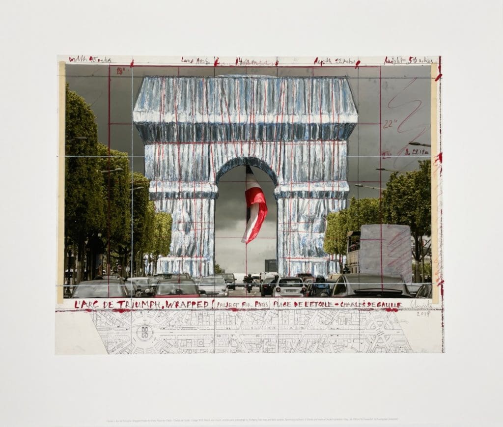 Arc De Triomphe, Wrapped by Christo & Jeanne-claude - Saatchi Store