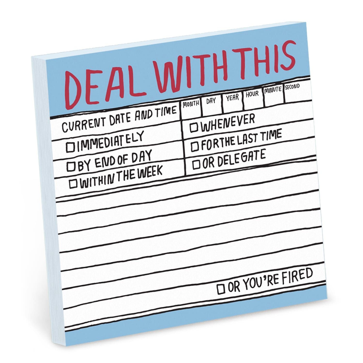 DEAL WITH THIS STICKY NOTES - Saatchi Store