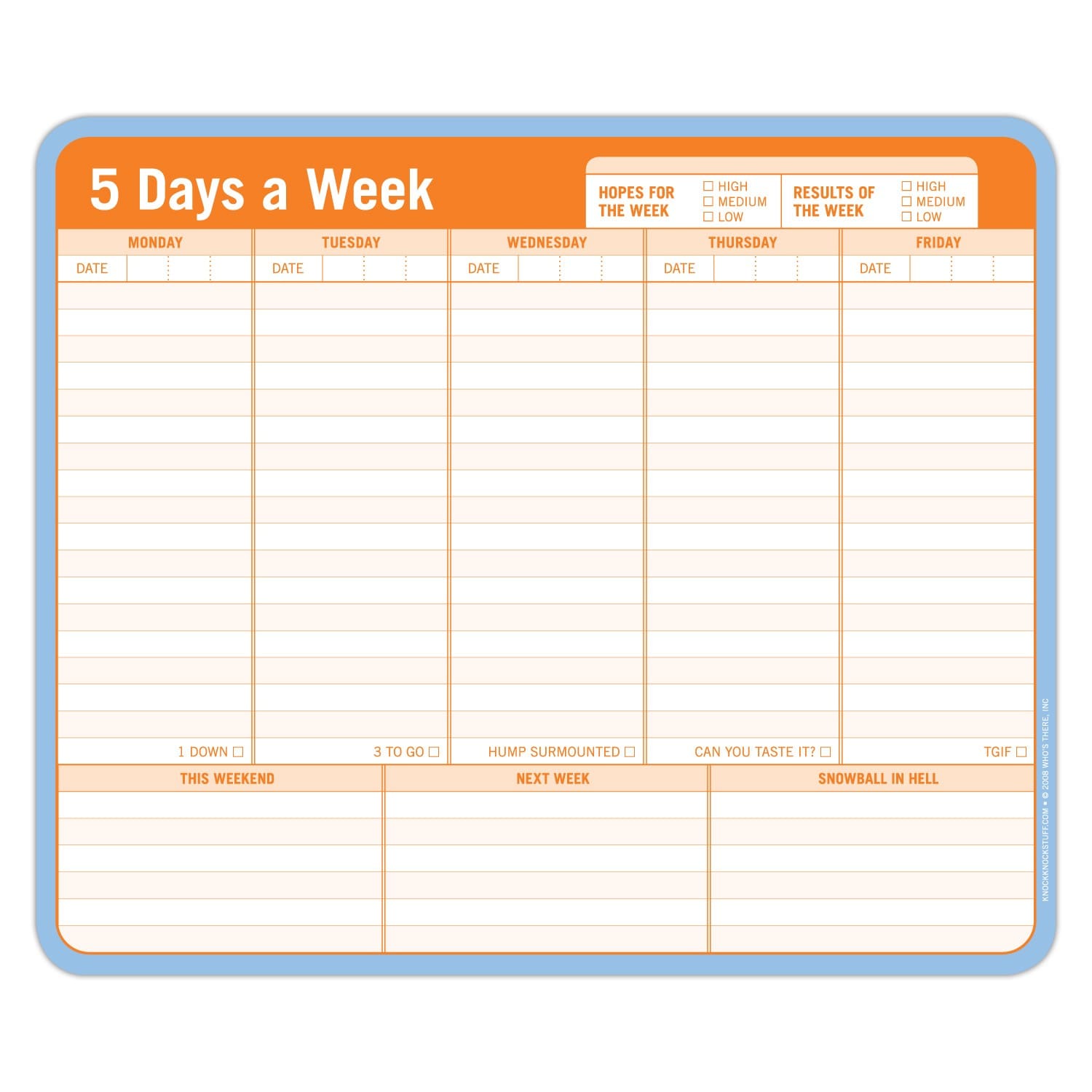 FIVE 5 DAYS A WEEK MOUSE PAD - Saatchi Store
