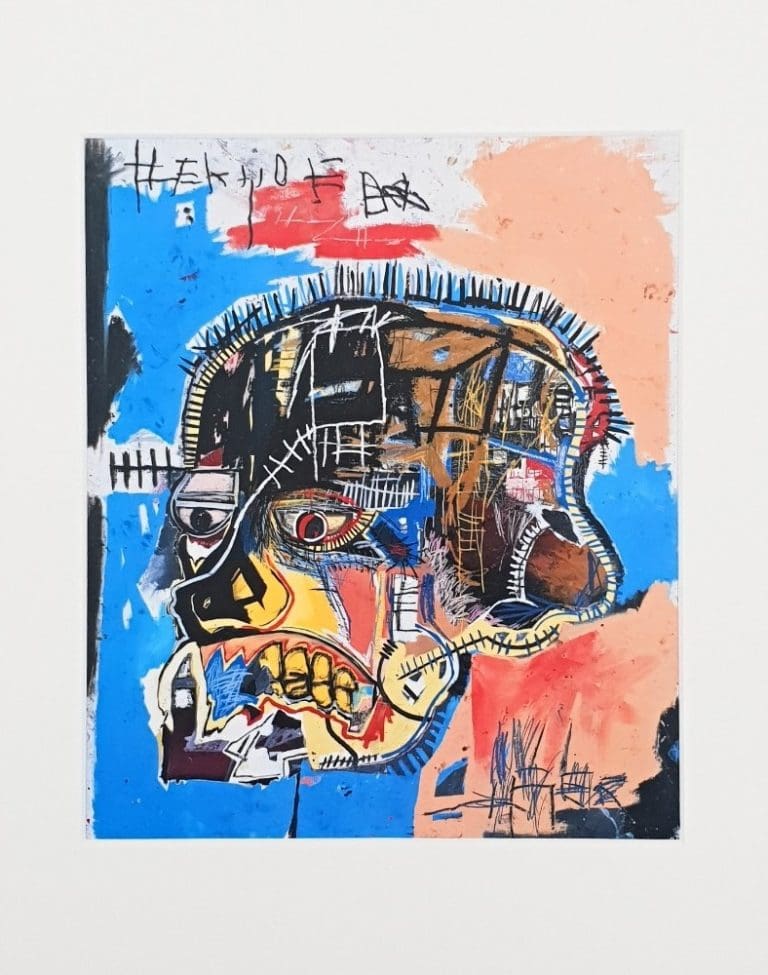 Untitled (Skull) 1981 by Basquiat Mini Print - Saatchi Store