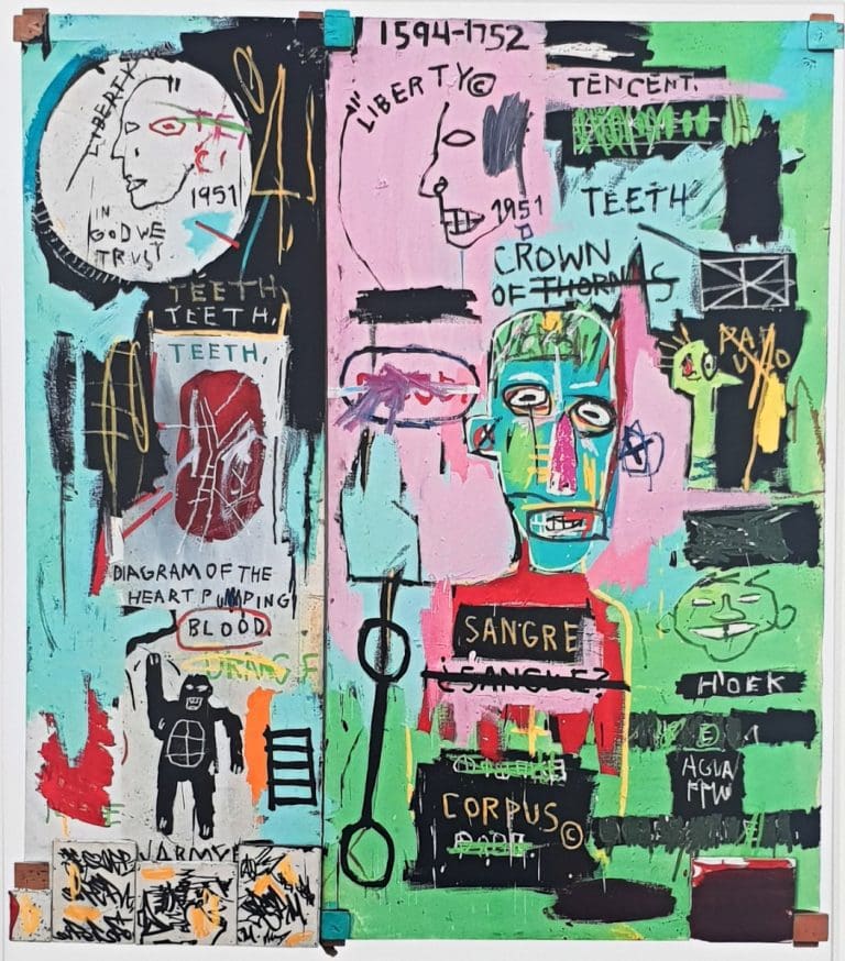 In Italian, 1983 by Basquiat Mini Print - Saatchi Store