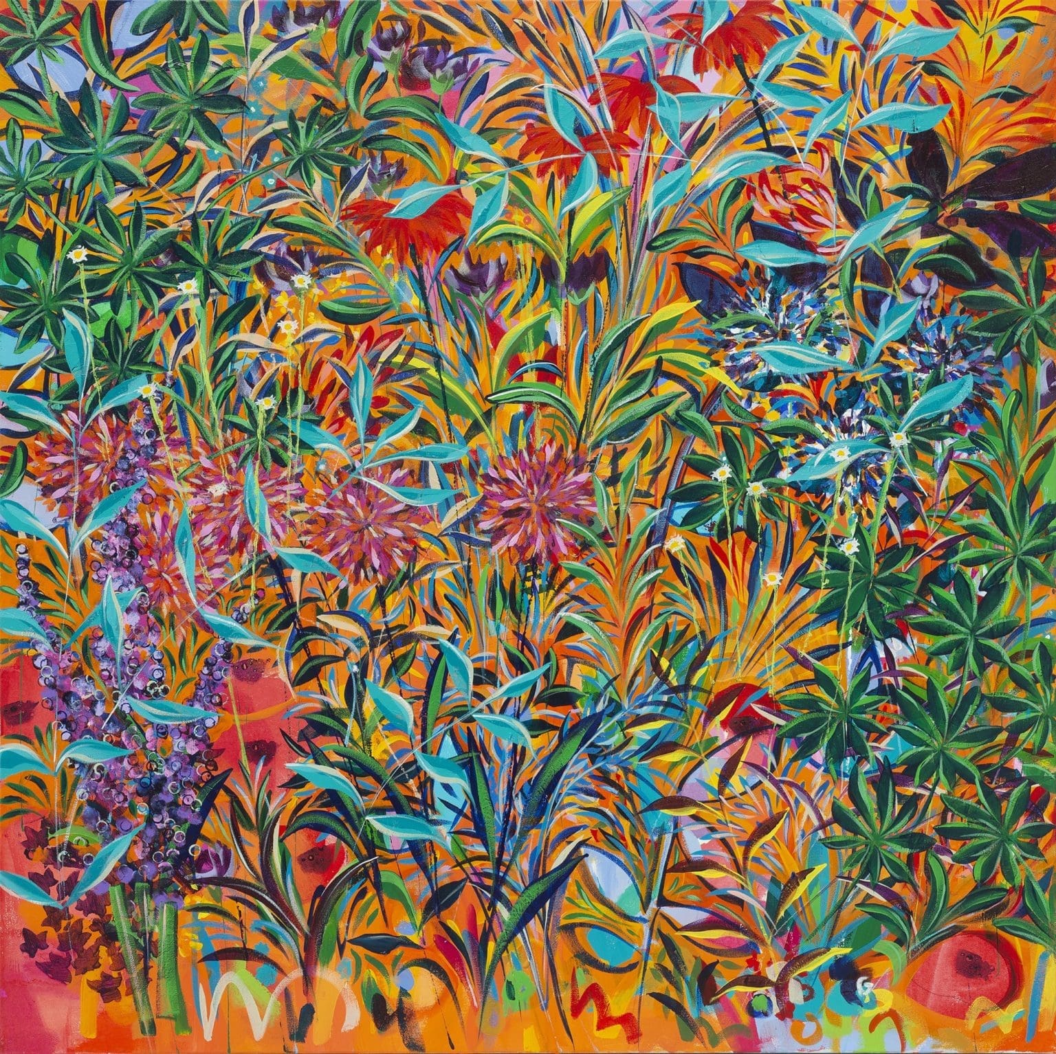 Joy Rising (Orange) by Faye Bridgwater - Saatchi Store