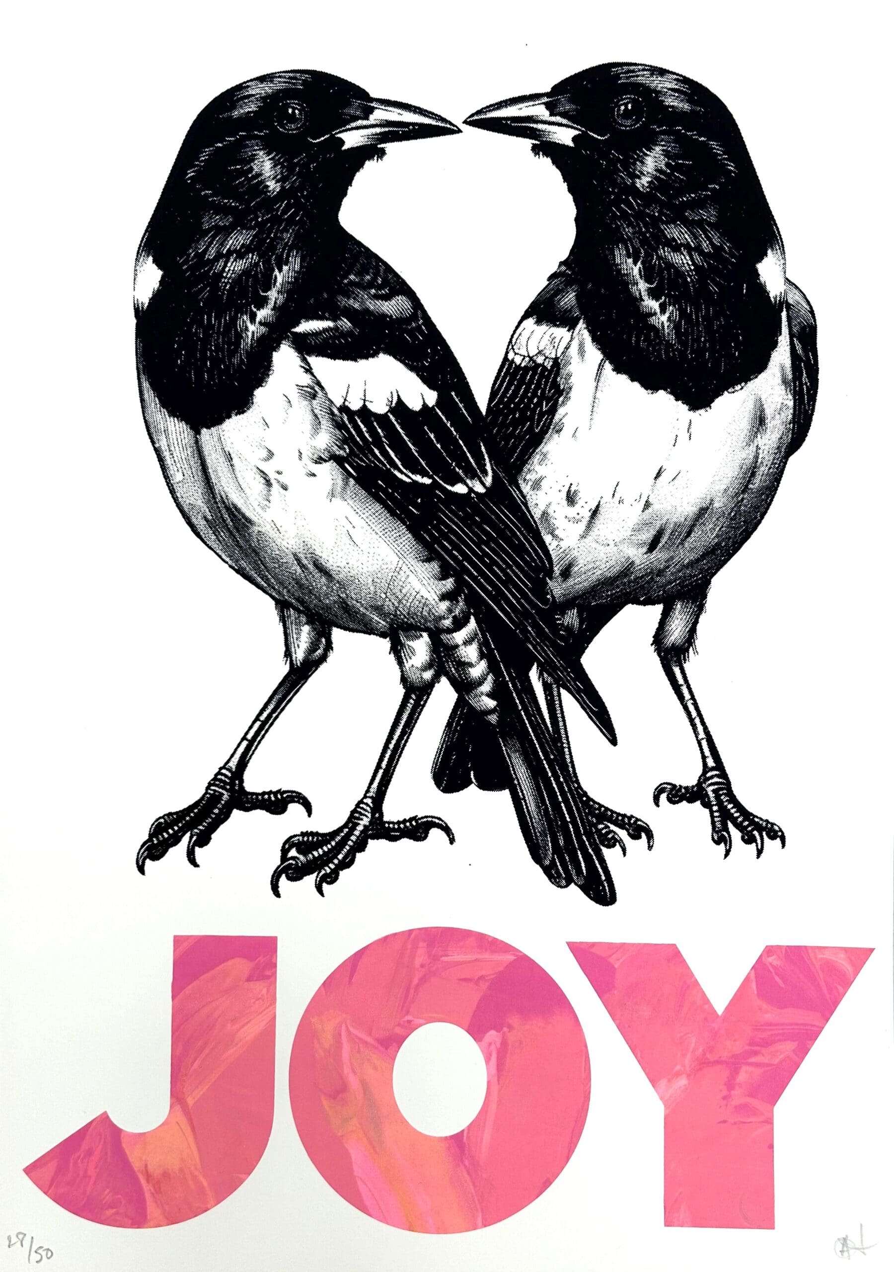 Two For Joy by Amy Gardner and Rugman - Saatchi Store Exclusive print ...